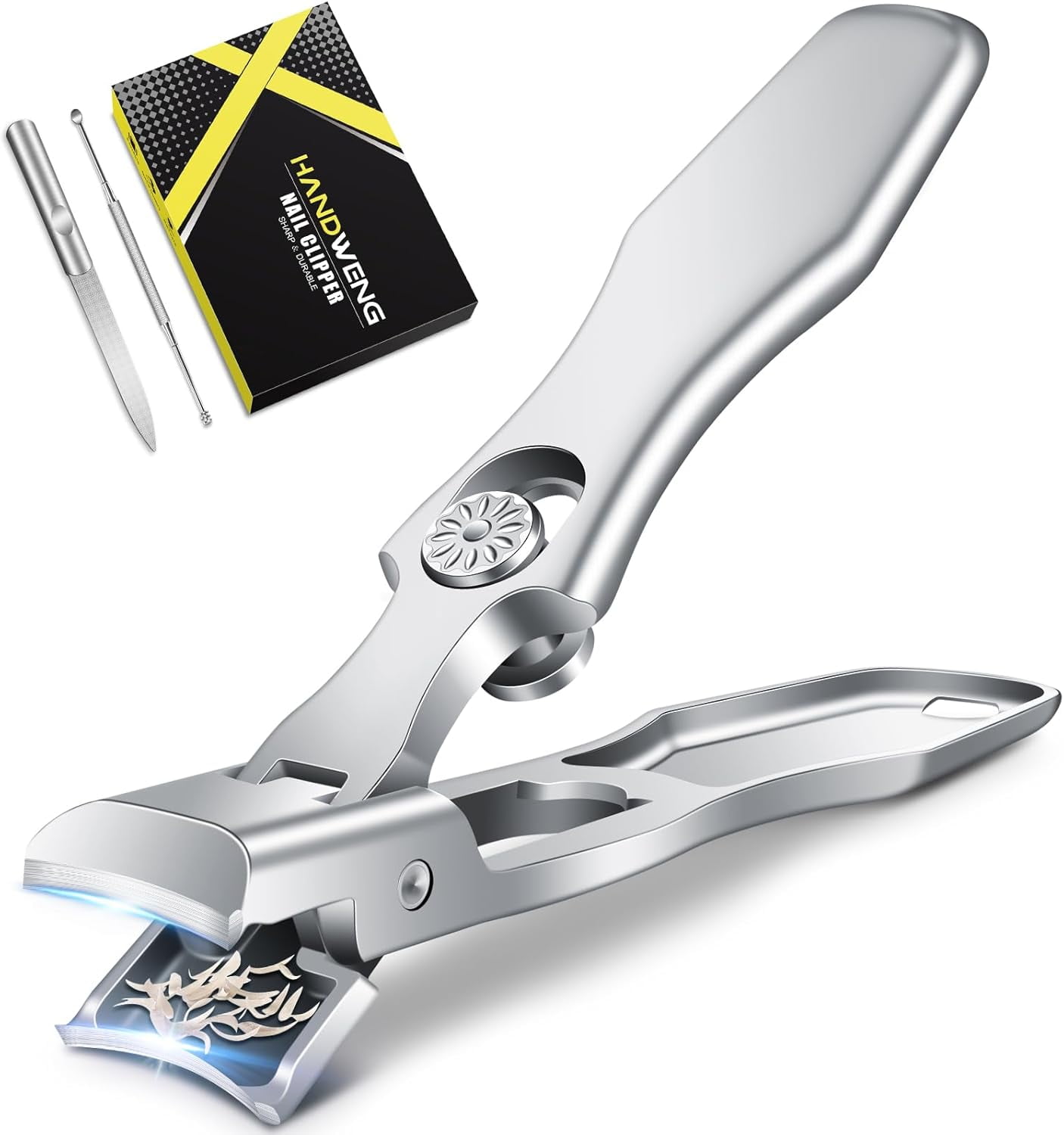 German Nail Clippers for Men Thick Nails, Heavy Duty Toenail Clippers ...