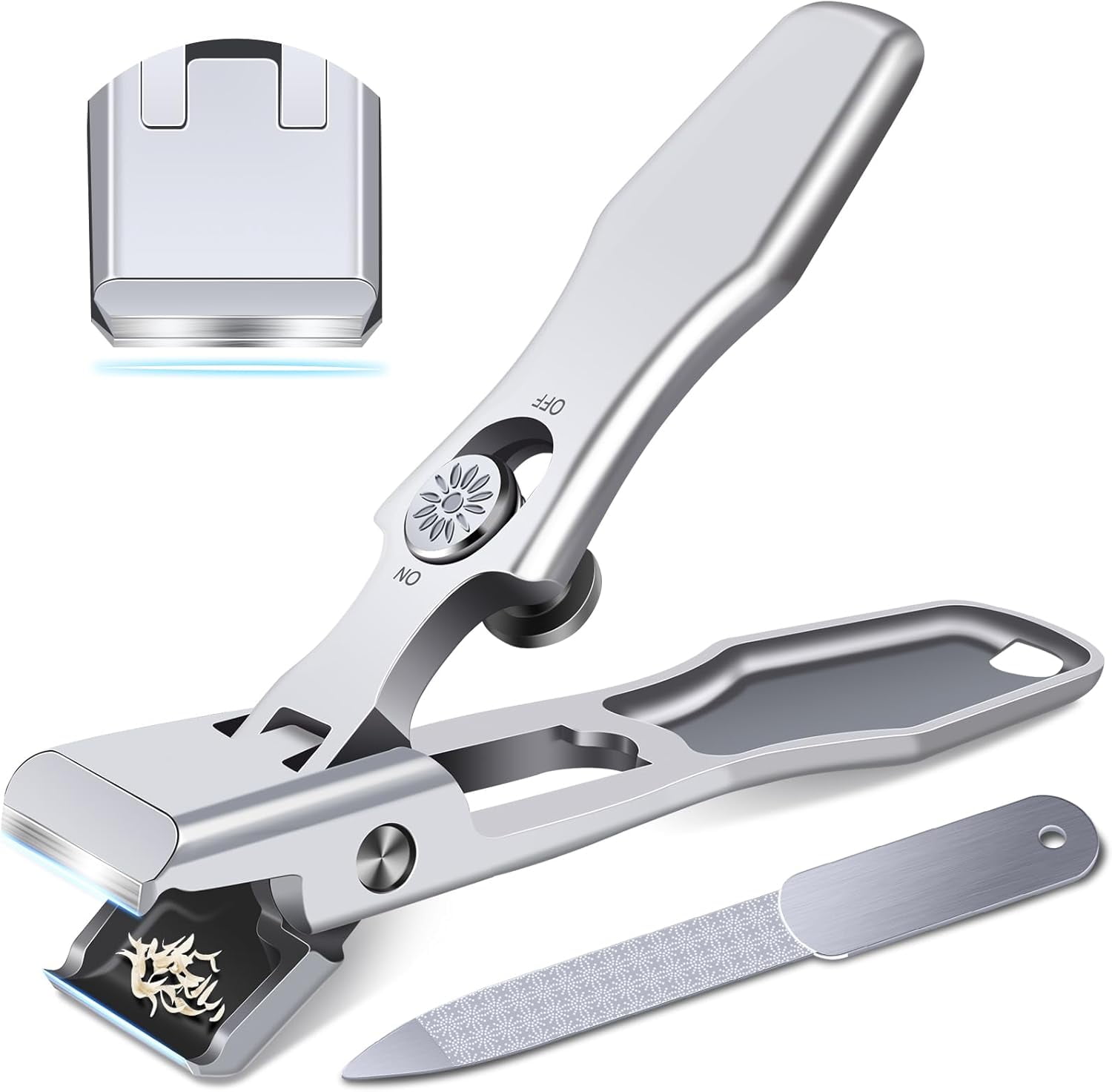 German Nail Clippers for Men Thick Nails,Upgrade Straight Toenail ...