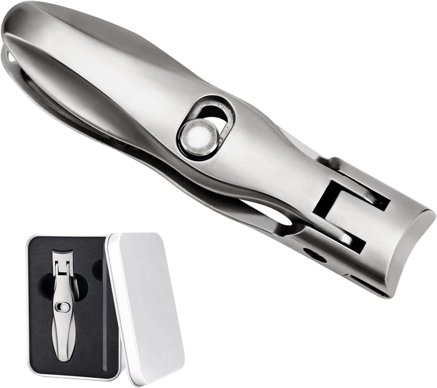 German Nail Clippers, Mighty Clip Portable Ultra Sharp Large Opening ...