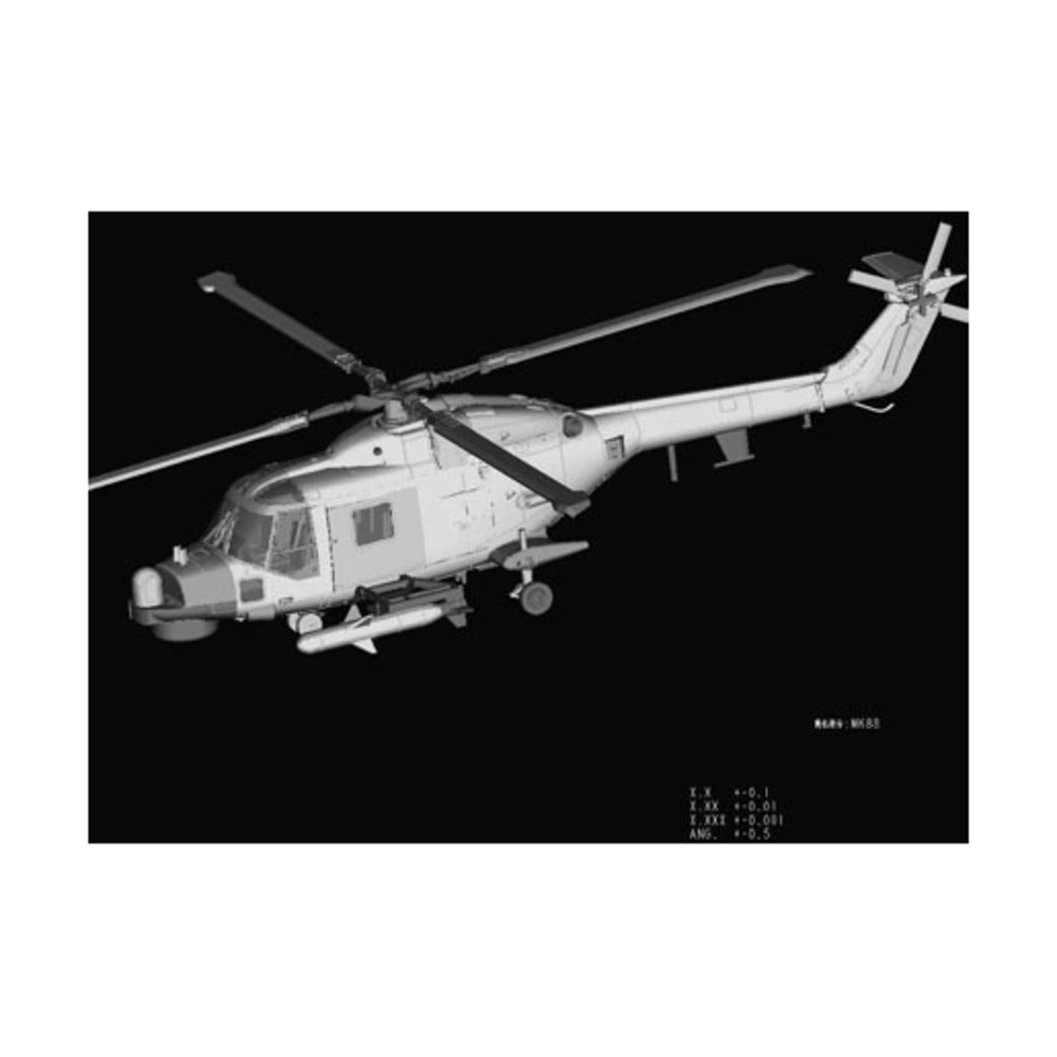 Hobby Boss German Navy Westland Lynx MK.88 (Modern) New - Walmart.com