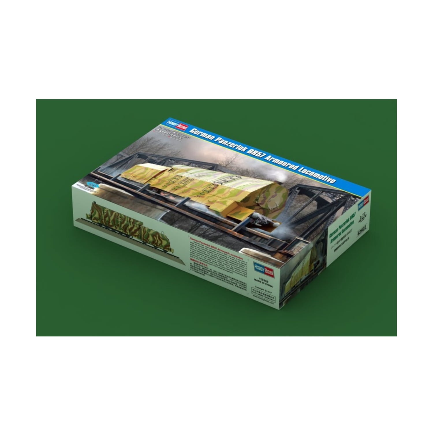 Hobby Boss German Panzerlok BR57 Armored Locomotive New - Walmart.com