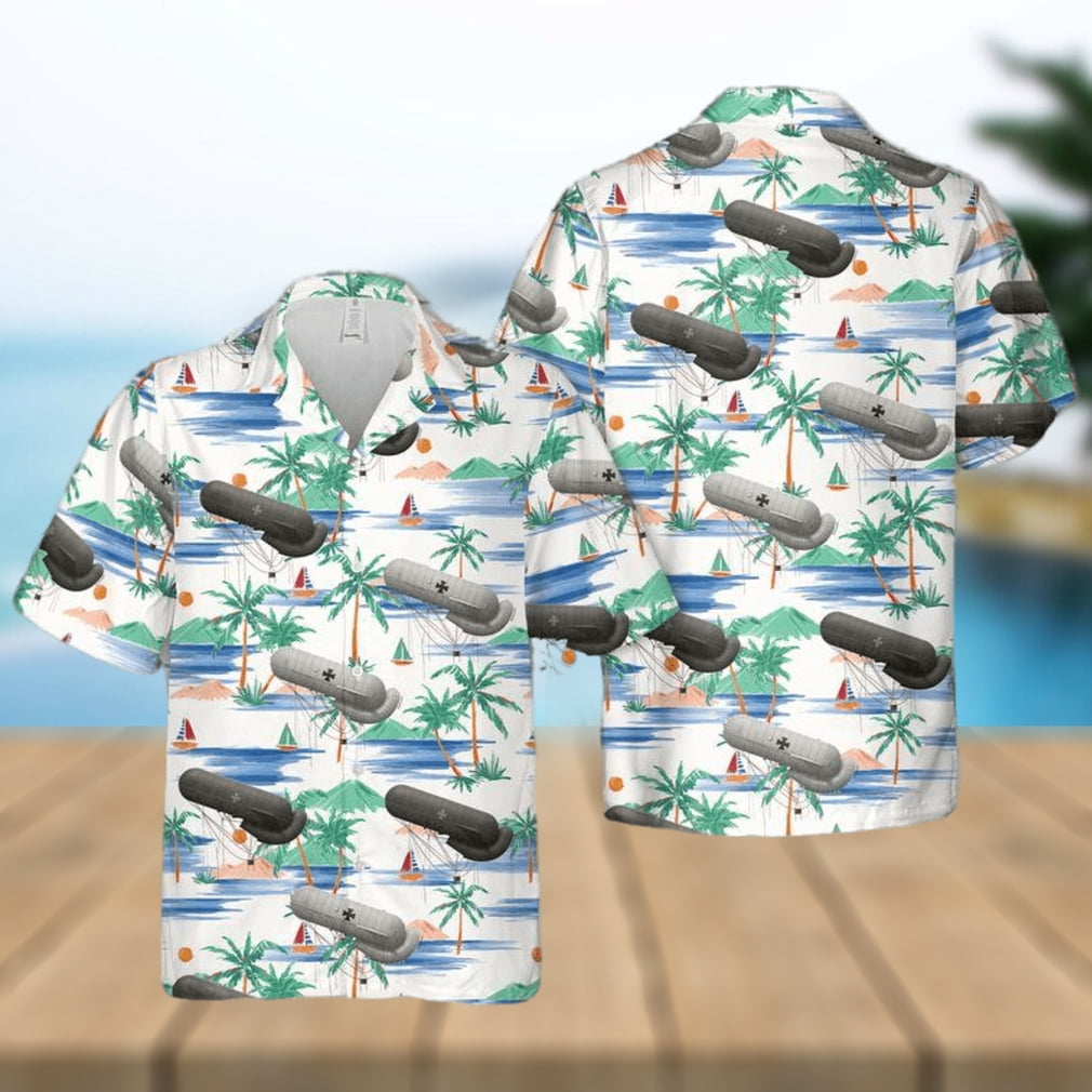 German Parseval Siegsfeld Drachenballon Hawaiian Shirt - Walmart.com