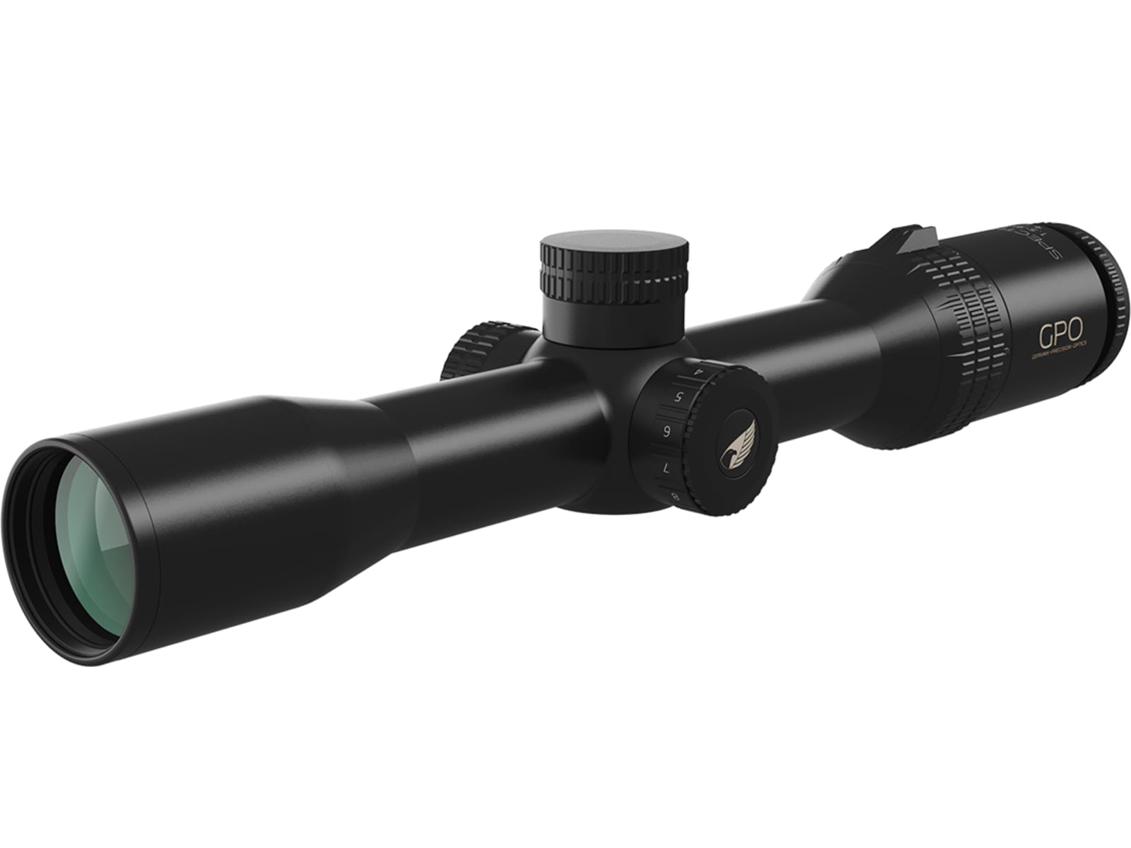 German Precision Optics SPECTRA 6X Rifle Scope, 1.5-9x32mm, 30mm Tube ...