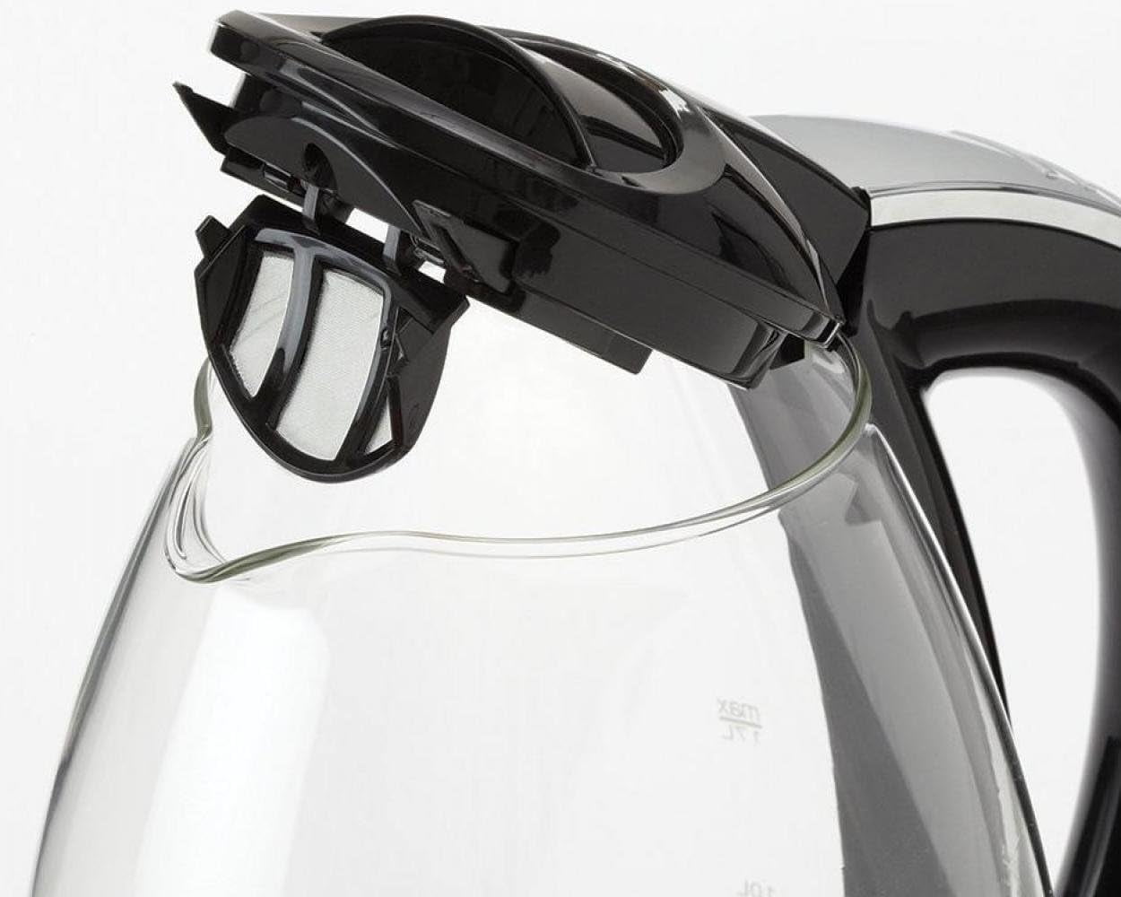 German Schott Glass Electric Kettle with 360 Removable Base - Walmart.com