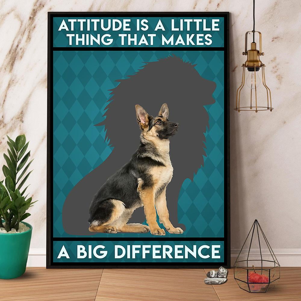 German Shepherd Attitude Is A Little Thing That Makes A Big Difference ...