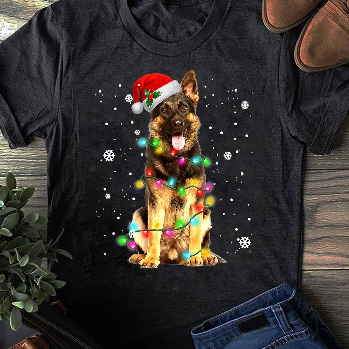 German Shepherd Dog Tree Sweatshirtter Dogs Gifts Long Sleeve - German ...