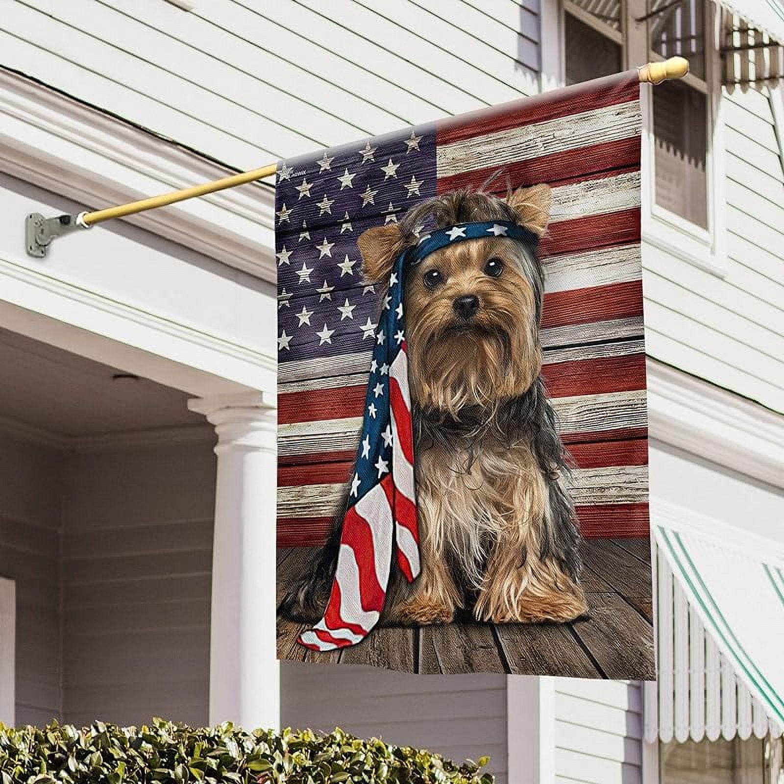 German Shepherd Dogs Double Sided Flag - Patriot American Dog Flags ...