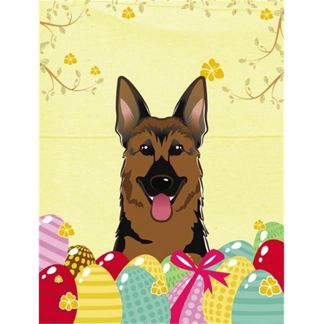 German Shepherd Easter Egg Hunt Flag Garden - Walmart.com