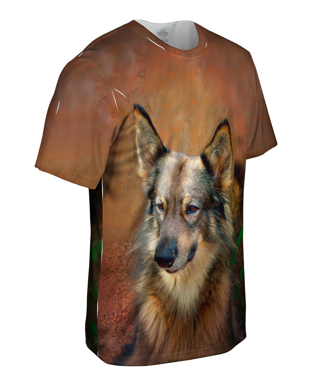 German Shepherd Fun Mens T-Shirt All Over Print - Walmart.com