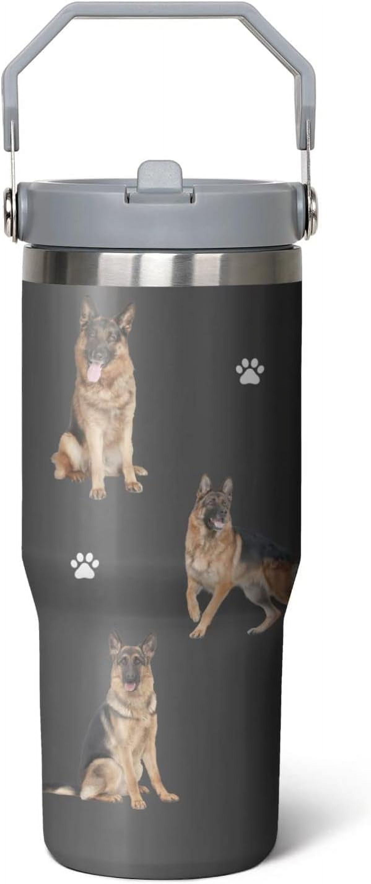 German Shepherd Gift for Dog Lover,30 oz German Shepherd Tumbler ...