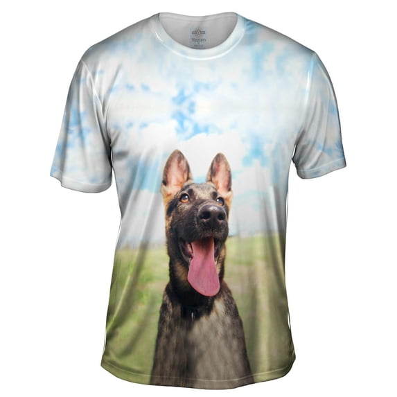 German Shepherd Hero Mens T-Shirt All Over Print - Walmart.com
