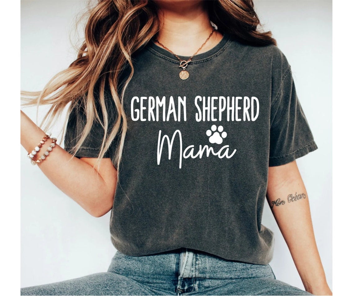German Shepherd Mama Shirt German Shepherd Mom Shirt German Shepherd ...