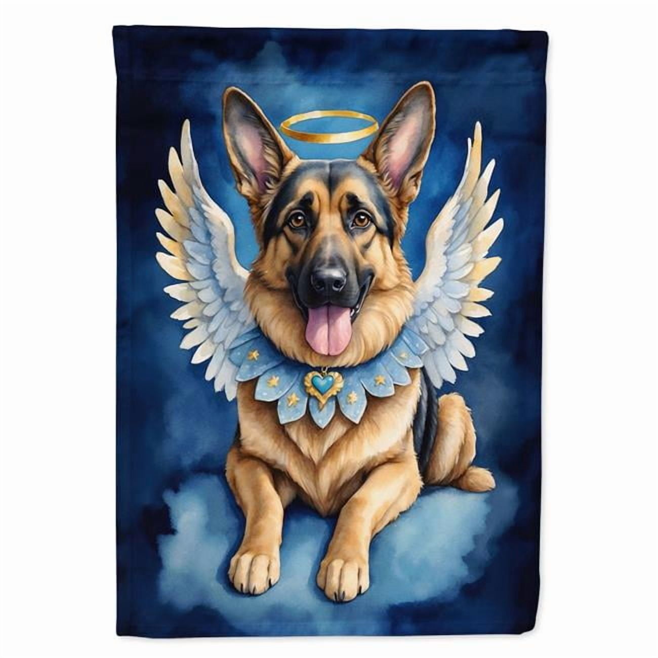 German Shepherd My Angel House Flag 28 in x 40 in - Walmart.com