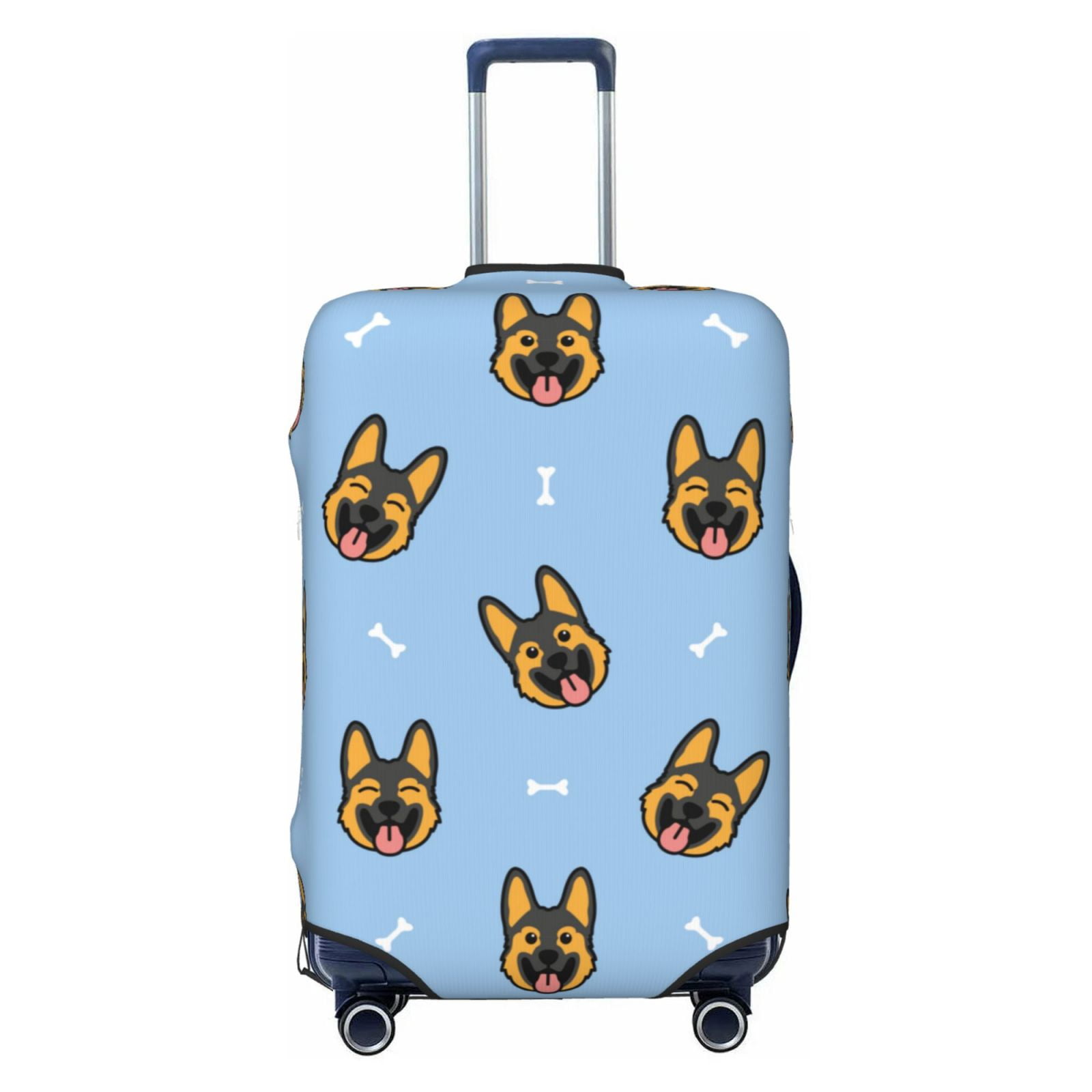 German Shepherd Puppy Luggage Cover for Travel Business Trip, Suitcase ...