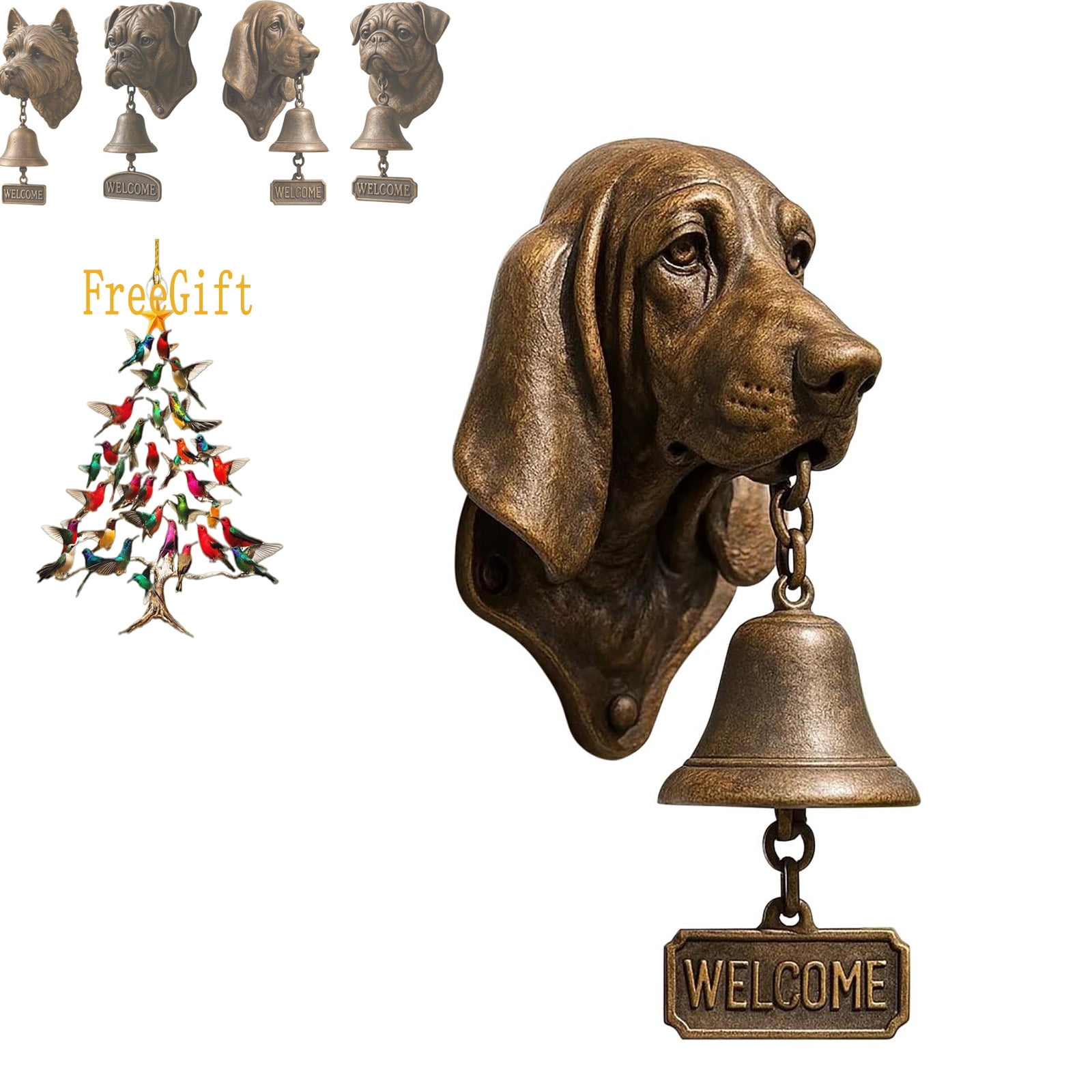 German Shepherd Welcome Bell, Dog Door Bell,Pug Welcome Doorbell, Pug ...