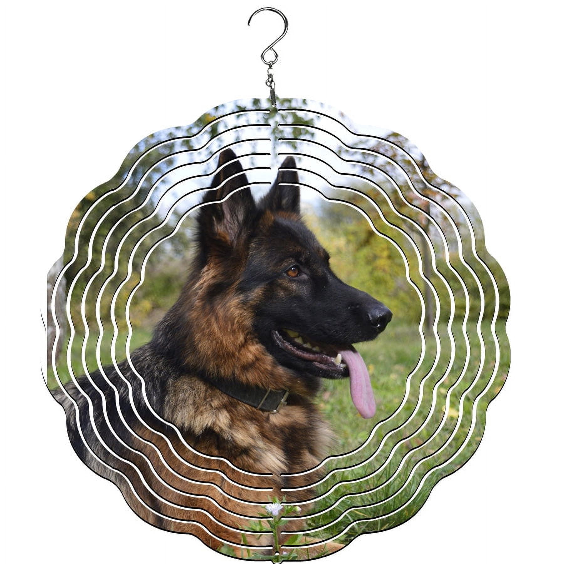 German Shepherd Wind Spinner - Walmart.com