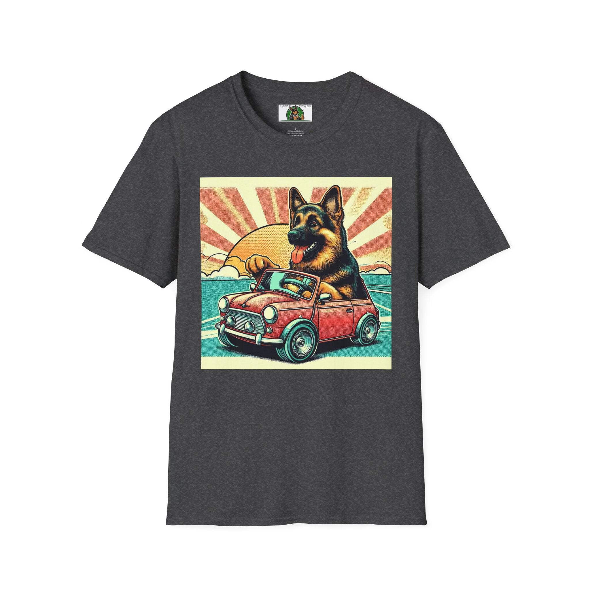 German Shepherd in a Wacky Little Car - Walmart.com