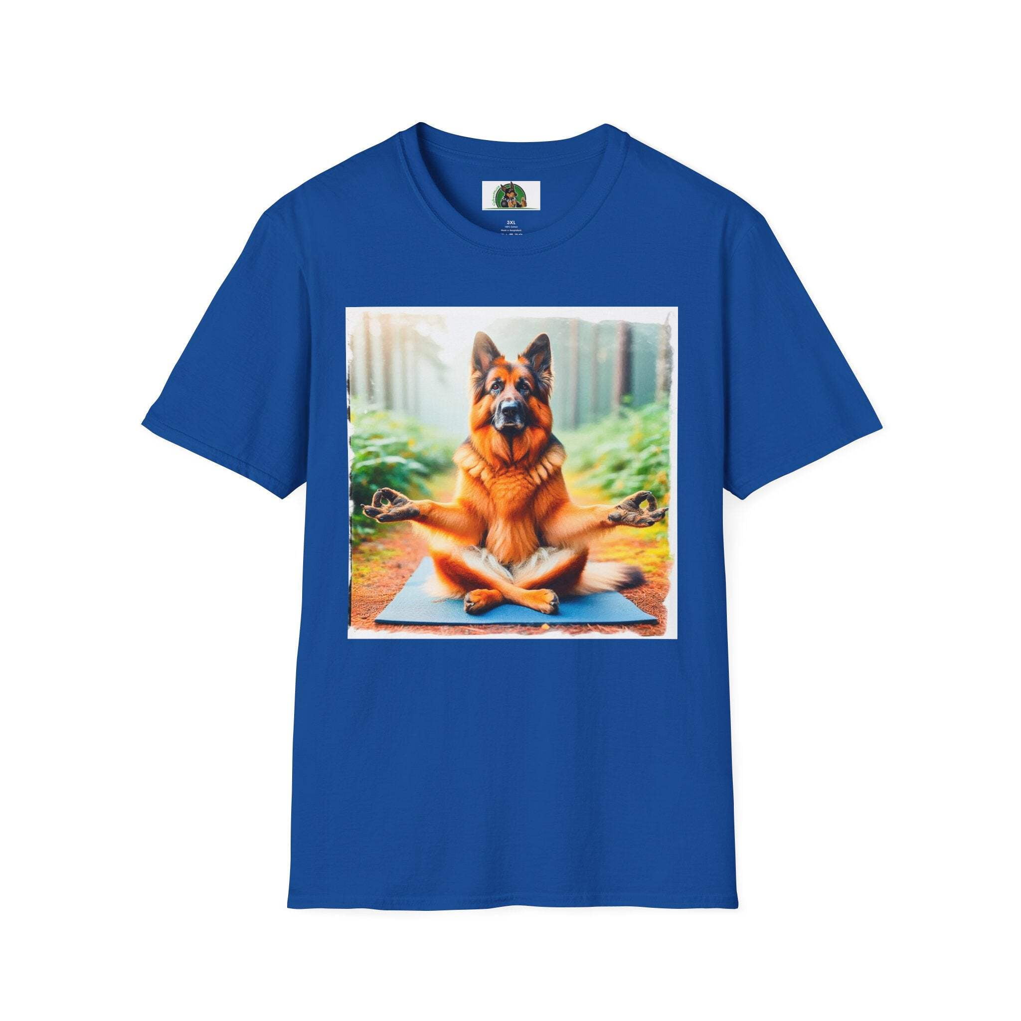 German Shepherd yoga and meditation shift - Walmart.com