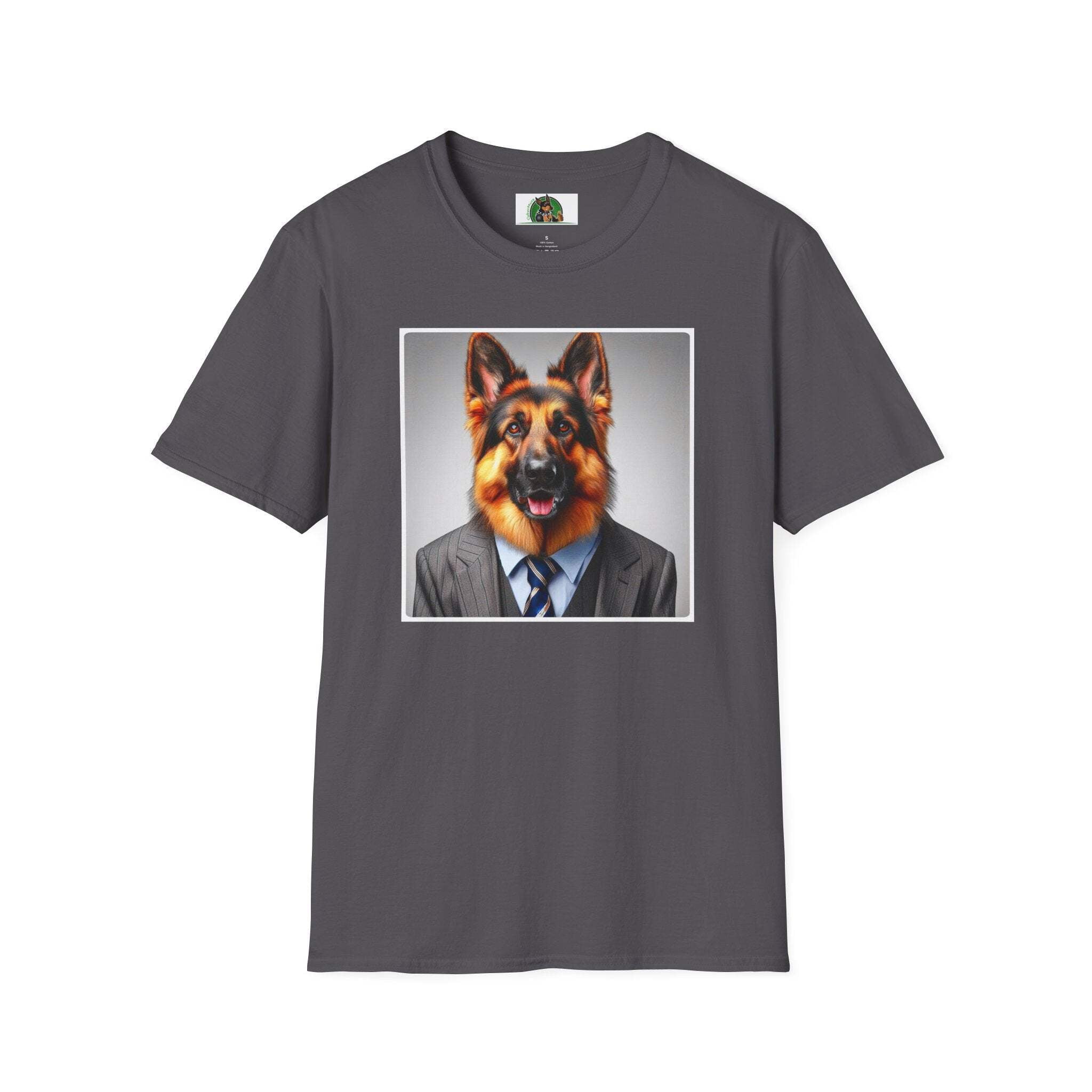 German Shepherd suit and tie shirt - Walmart.com