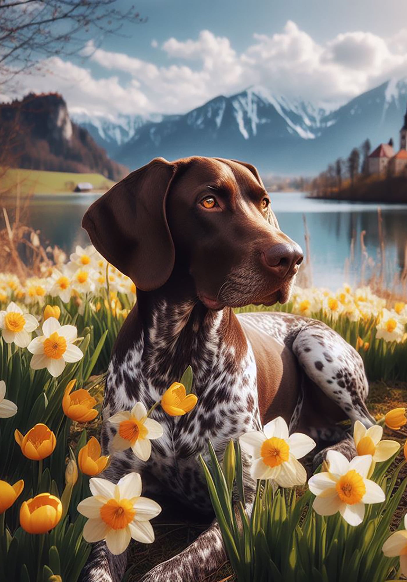 German Shorthair Pointer - Best of Breed DCR Spring House Size is 28" x ...