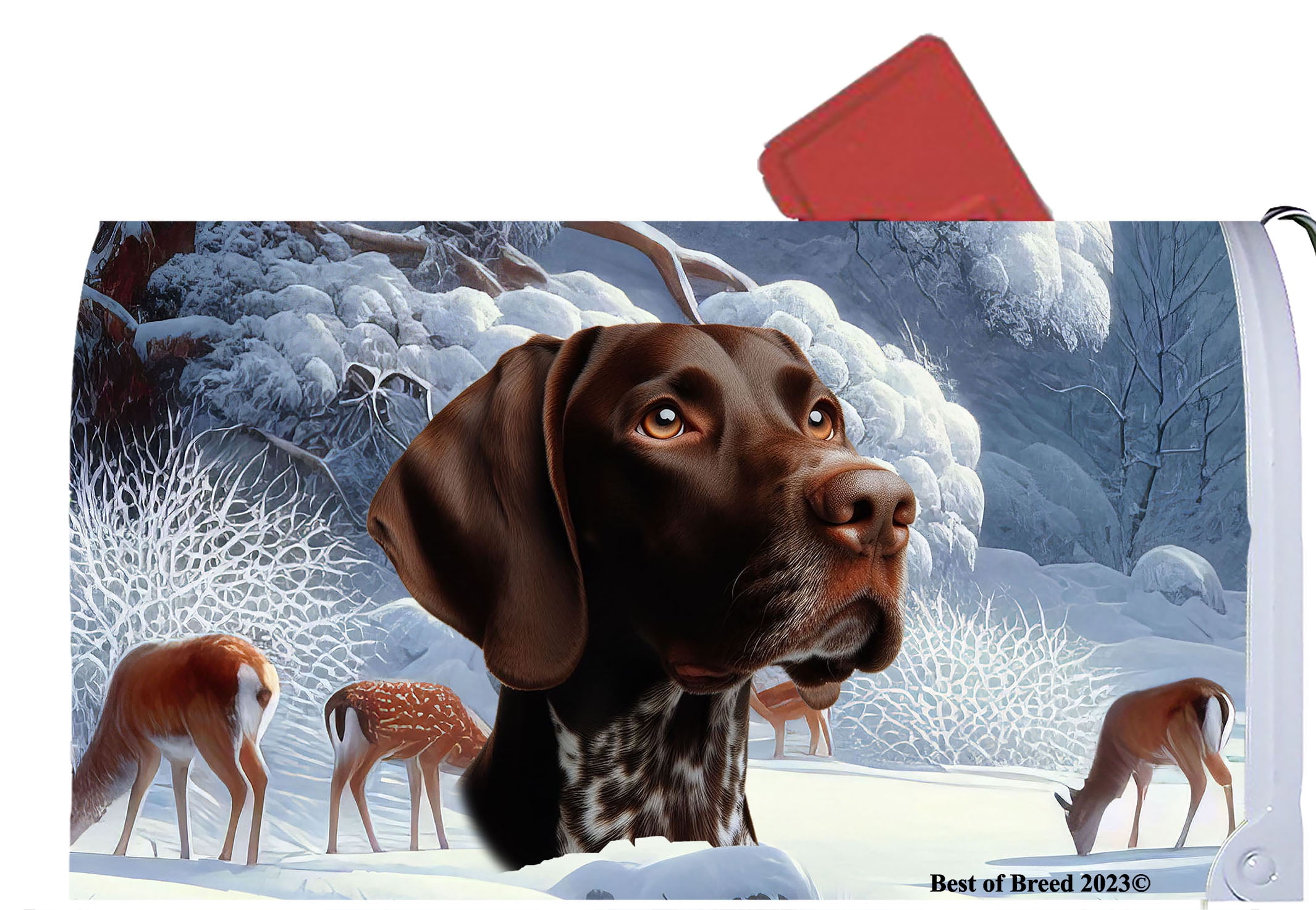 German Shorthair Pointer - Best of Breed Winter Wonderland Dog Breed ...
