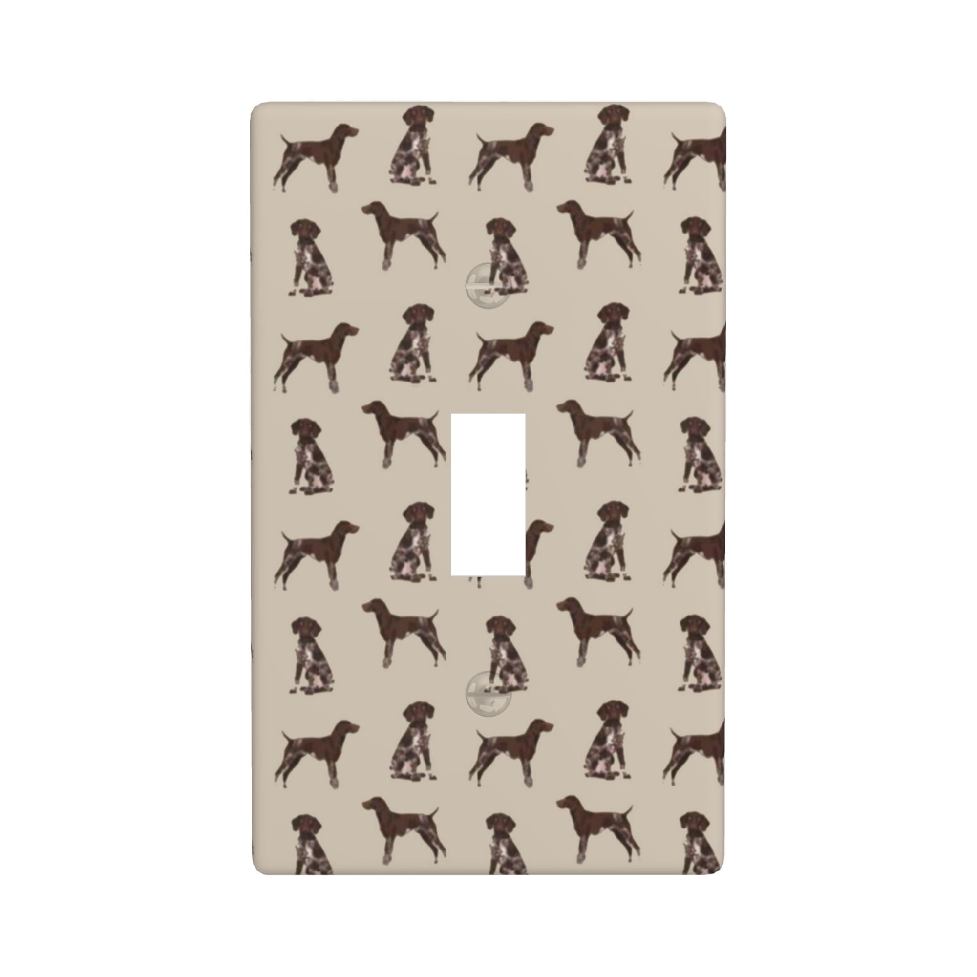 German Shorthaired Pointer Dogs Pets And Dog Single Toggle Light Switch ...