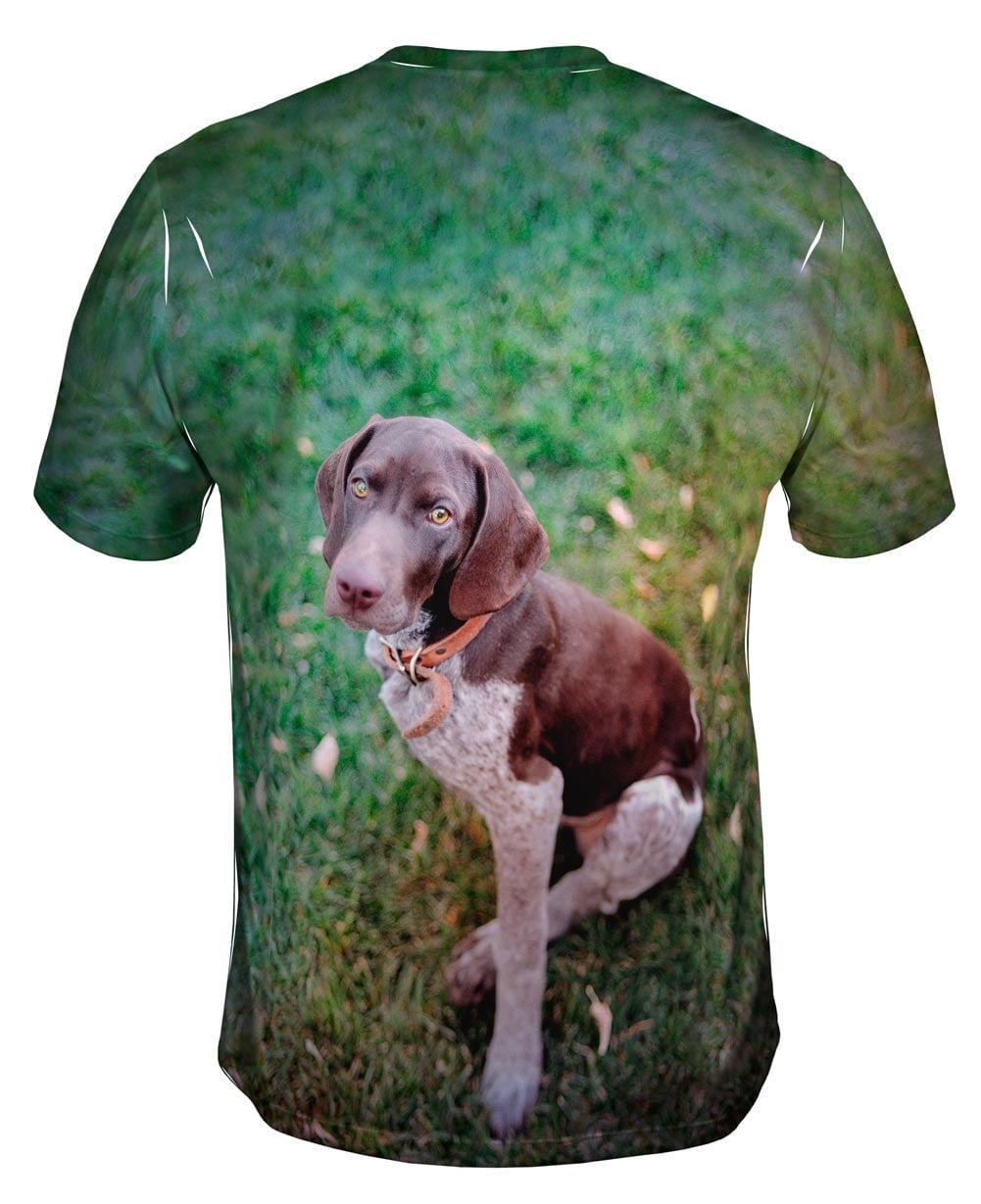 German Shorthaired Pointer Look Mens T-Shirt All Over Print - Walmart.com