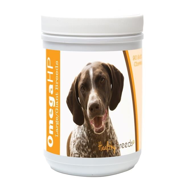 German Shorthaired Pointer Omega HP Fatty Acid Skin & Coat Support Soft ...