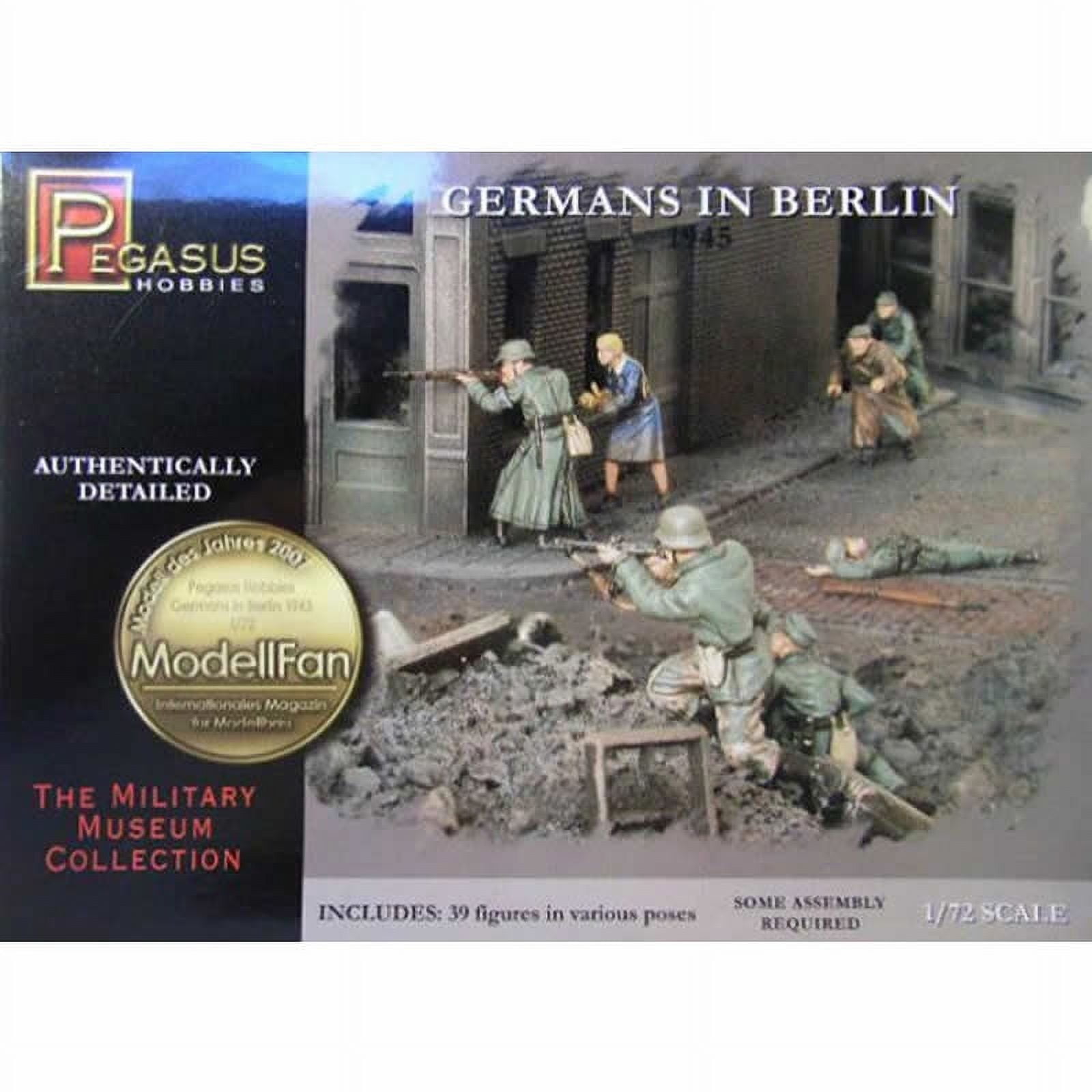German Soldiers In Berlin 1/72 Scale Plastic Model Kit Pegasus ...