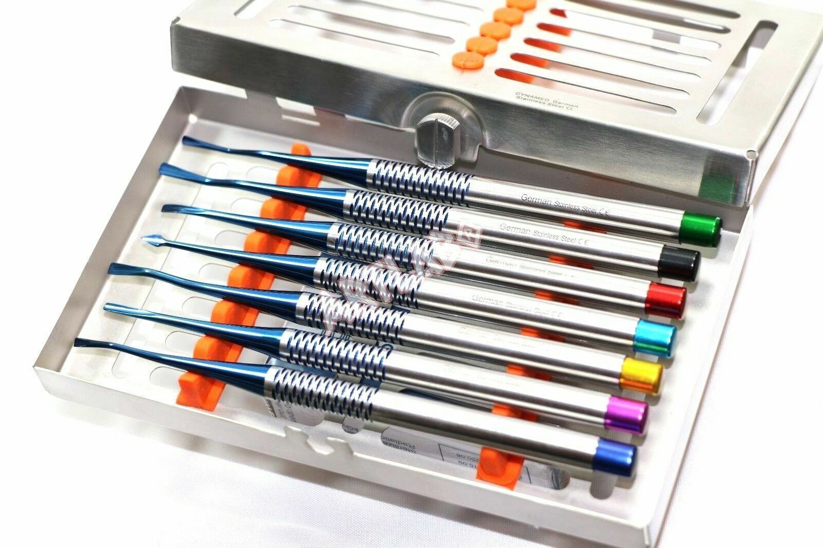 German Stainless Dental Elevator PDL Proximators/Luxating Set of 7 W ...