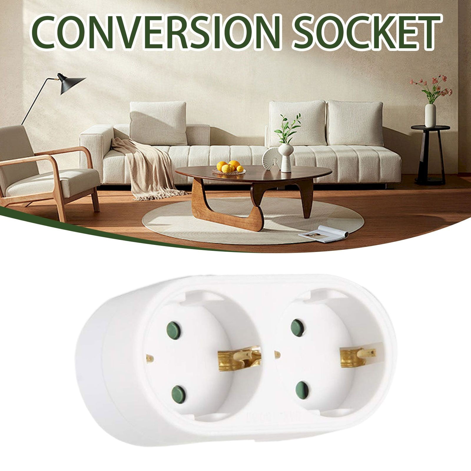 1 To 2 1 To 3 Socket 16A Wall Socket Splitter Travel Home Flame ...