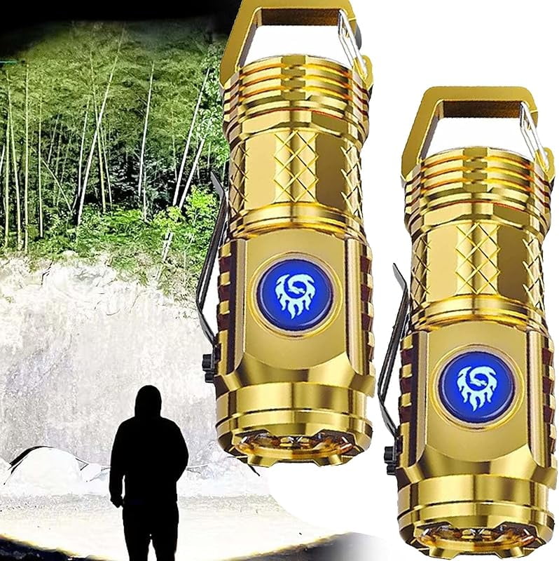 German Three Eyed Mini Monster Mini Flash Super Power Flashlight,Thumb ...