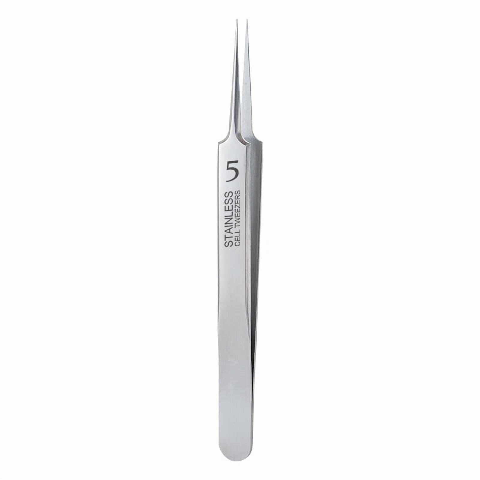 German Ultra-fine No. 5 Cell Pimples Blackhead Clip Tweezers Beauty ...