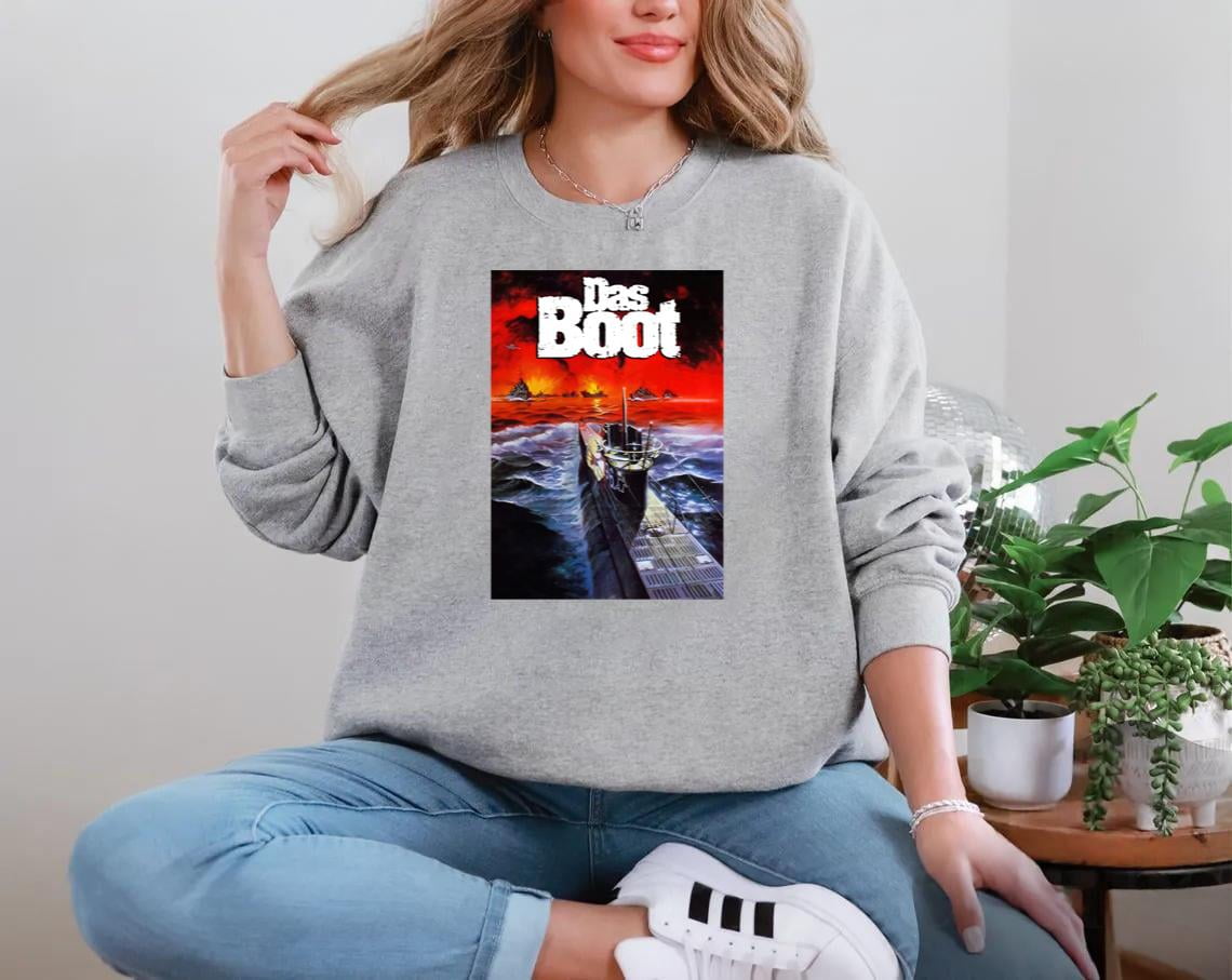 German War Movie Sweatshirt with Retro Das Boot Tribute Look, for men ...