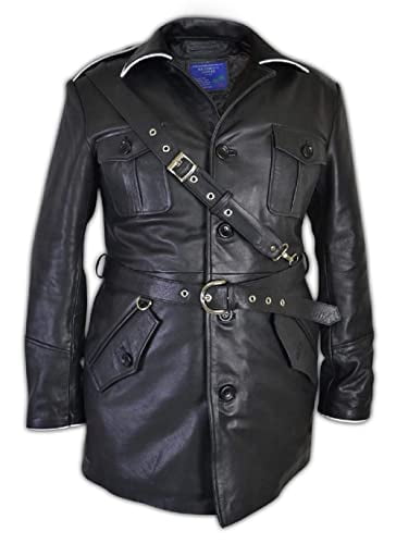 German World War 2 Military M65 Field Jacket Costume Leather Jacket ...