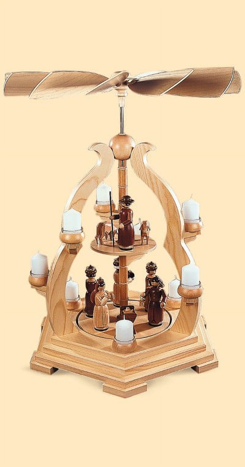 German christmas pyramid arch Christmas story, 2 platforms, height 65 ...