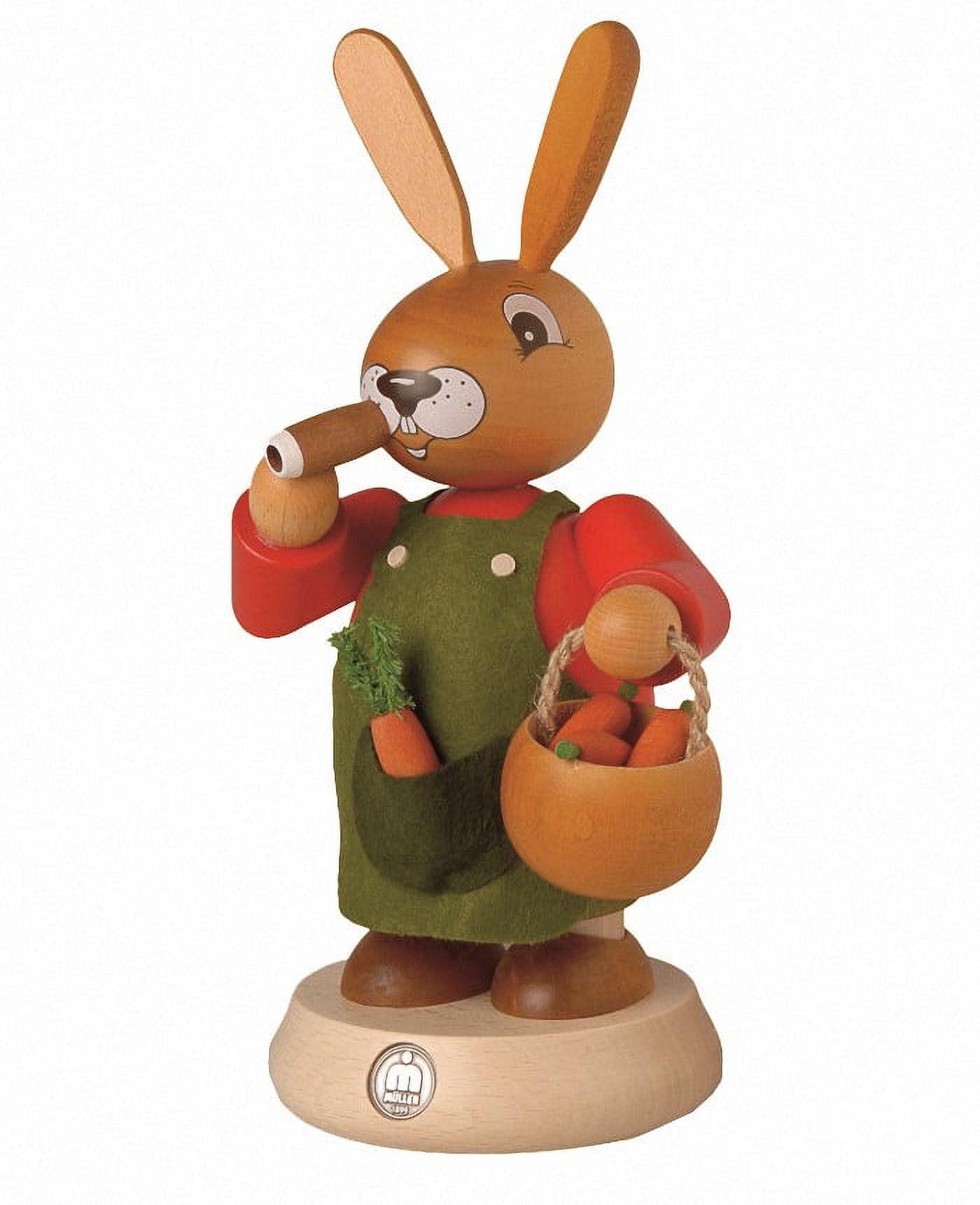 German incense smoker Easter bunny, height 19 cm / 7 inch, original ...