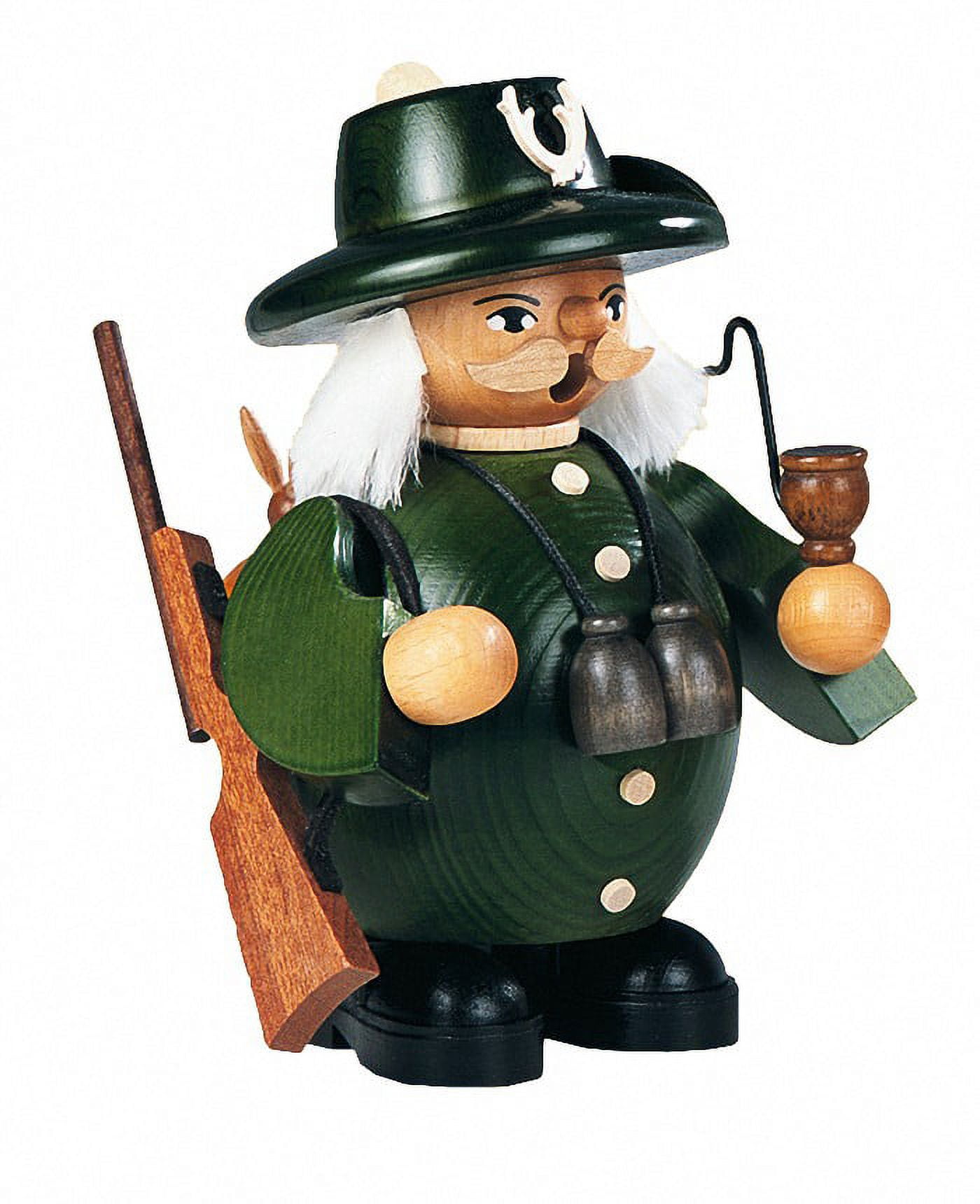 German incense smoker Forester, height 14 cm / 6 inch, original ...