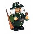 German incense smoker Forester, height 14 cm / 6 inch, original ...