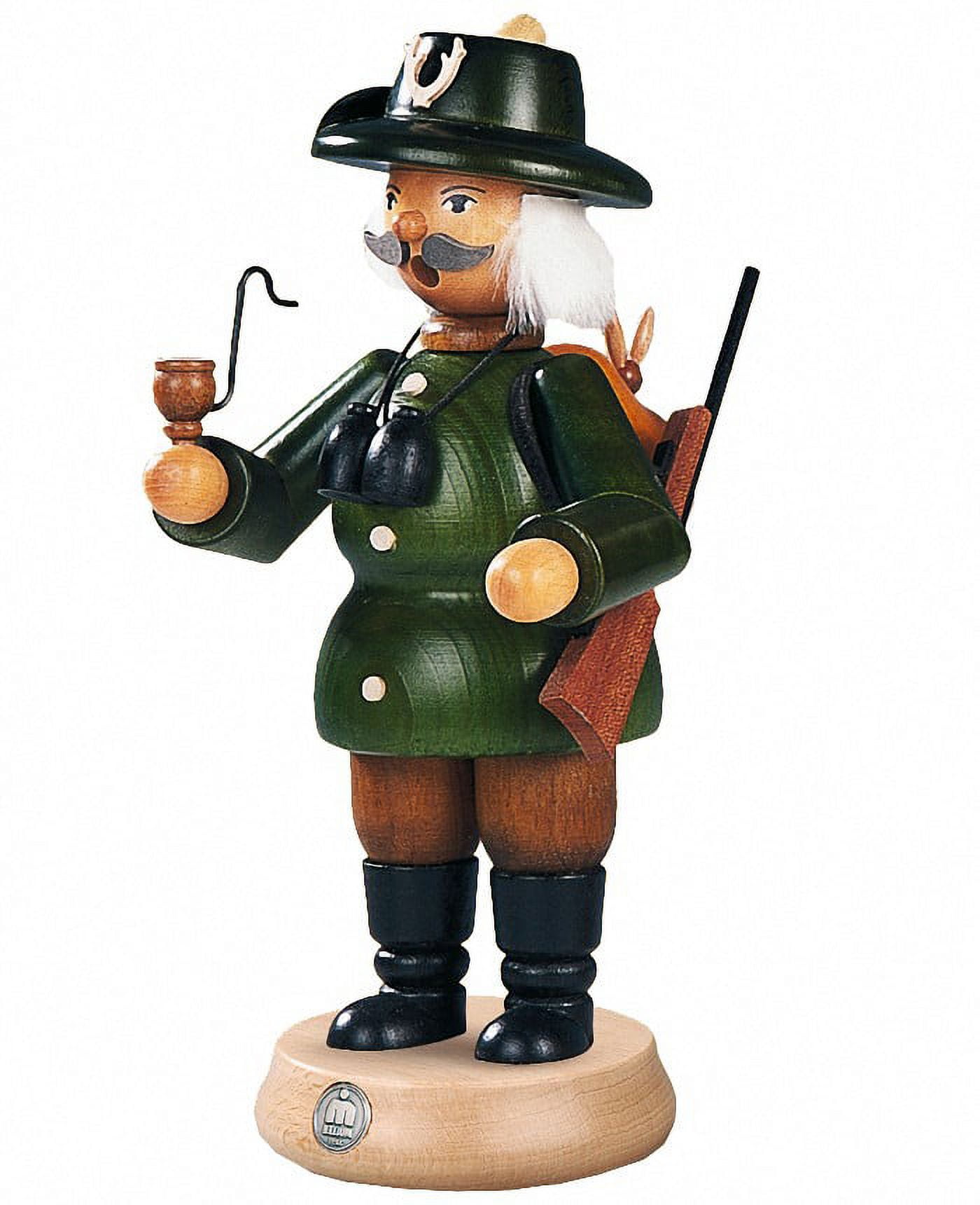 German incense smoker Forester, height 23 cm / 9 inch, original ...