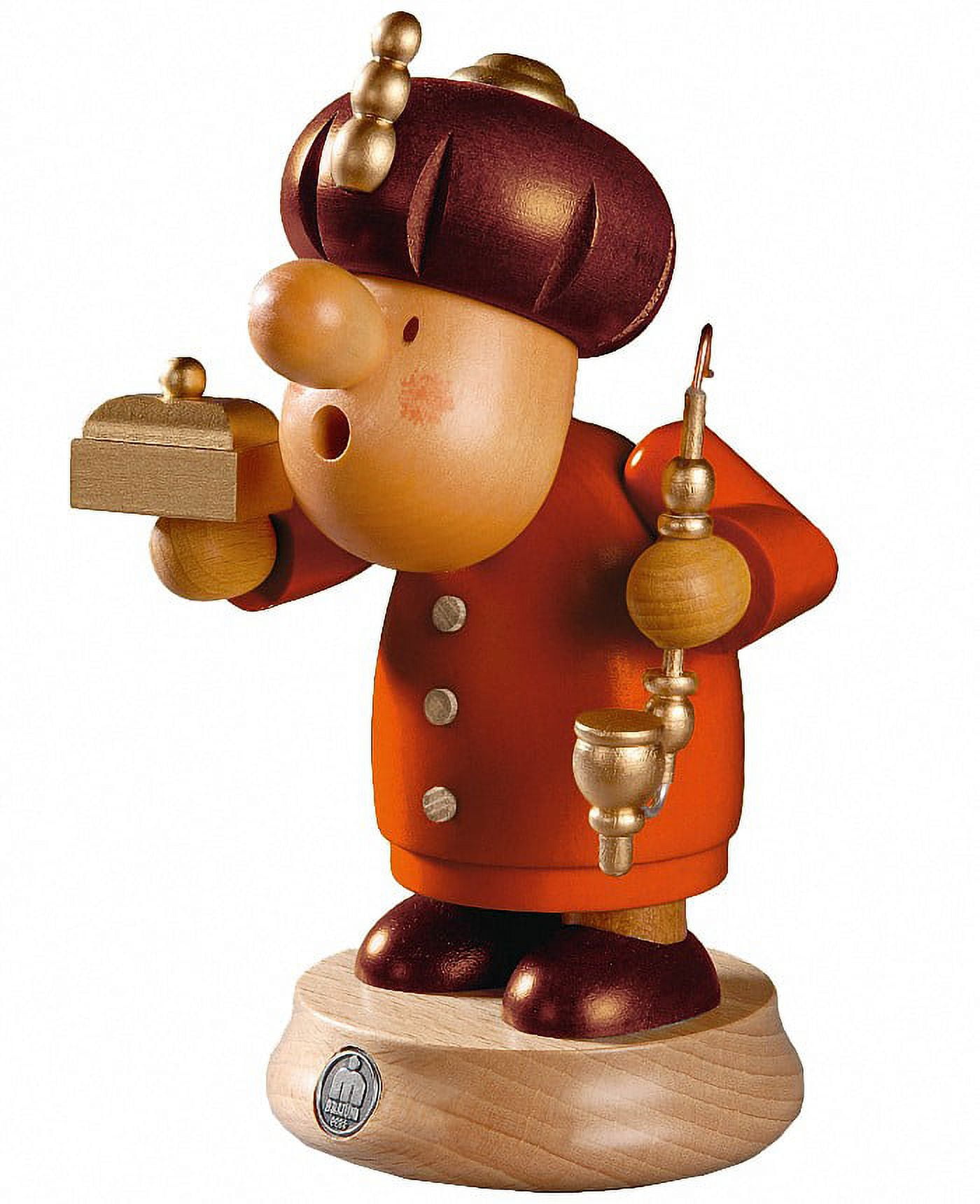 German incense smoker Müllerchen Melchior, height 16 cm / 6 inch ...