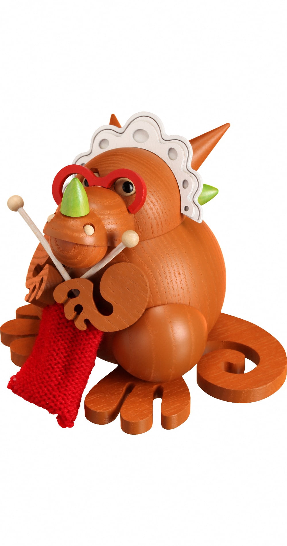 German incense smoker dragon grandma, height 10 cm / 4 inch, original ...