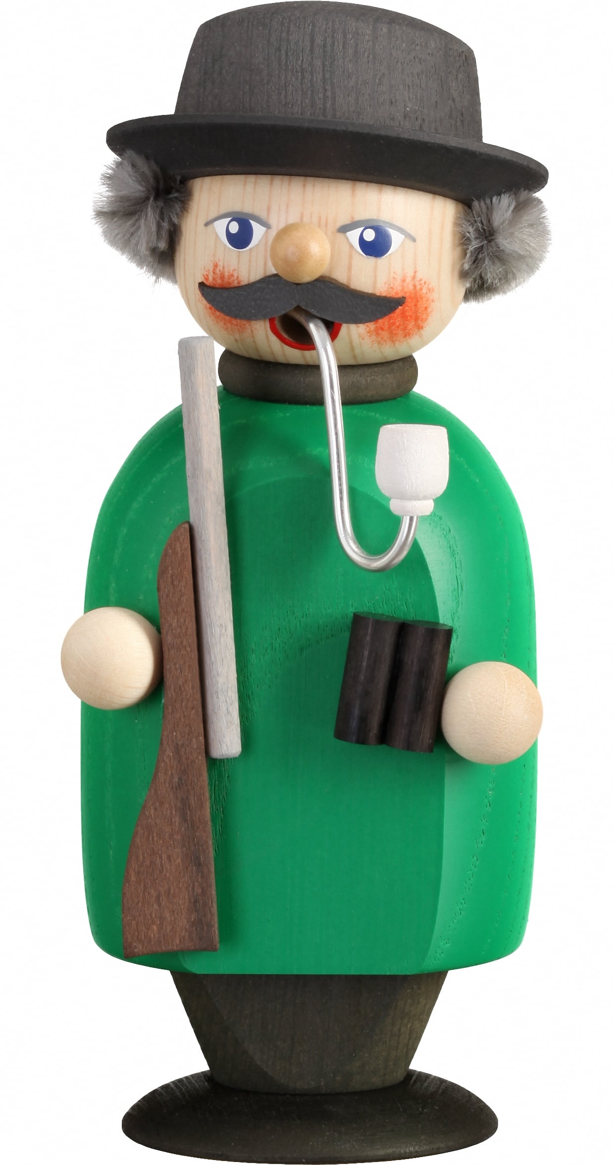 German incense smoker hunter, height 14 cm / 6 inch, original ...