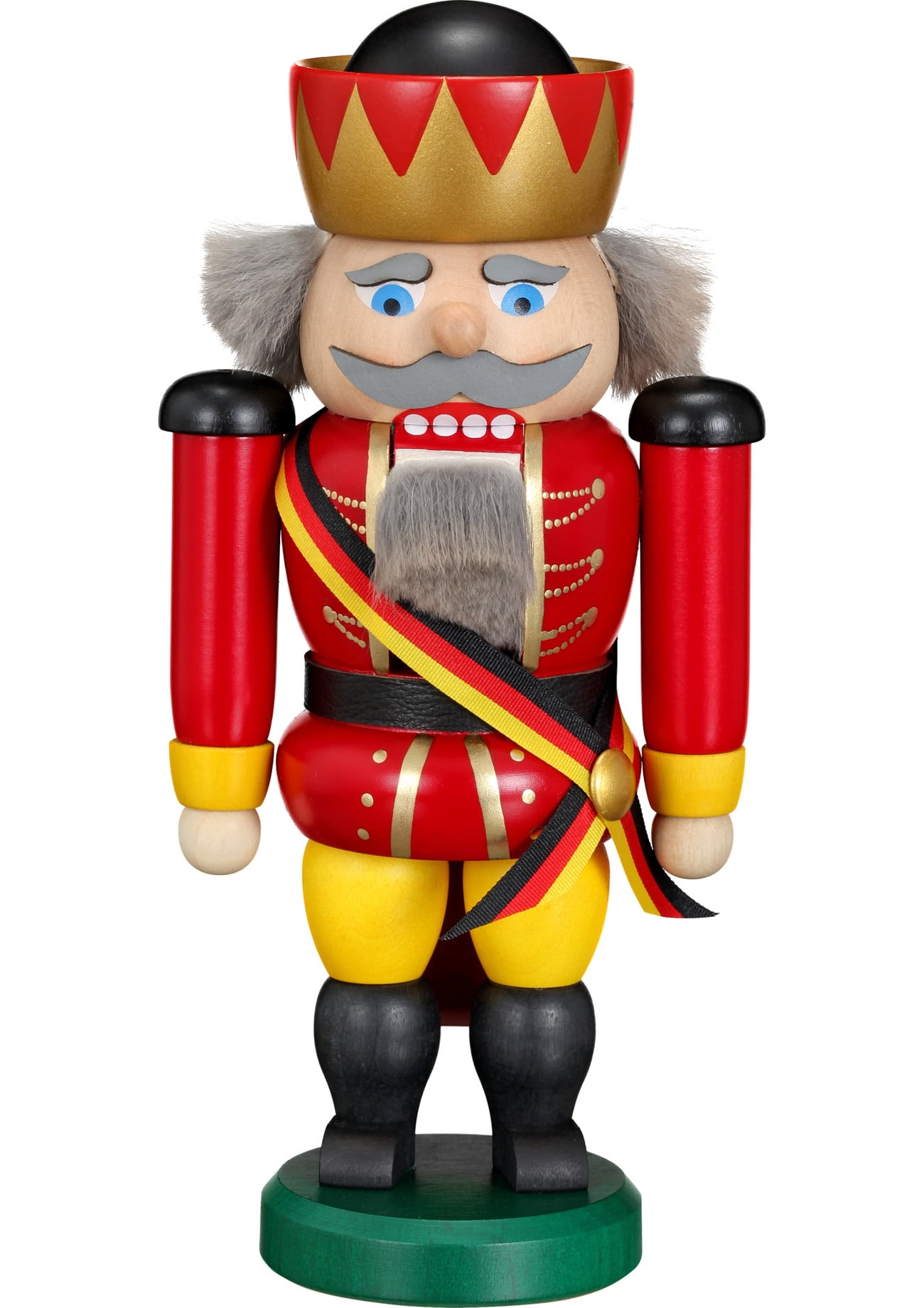 German nutcracker German, height 13 cm / 5 inch, original Erzgebirge by ...