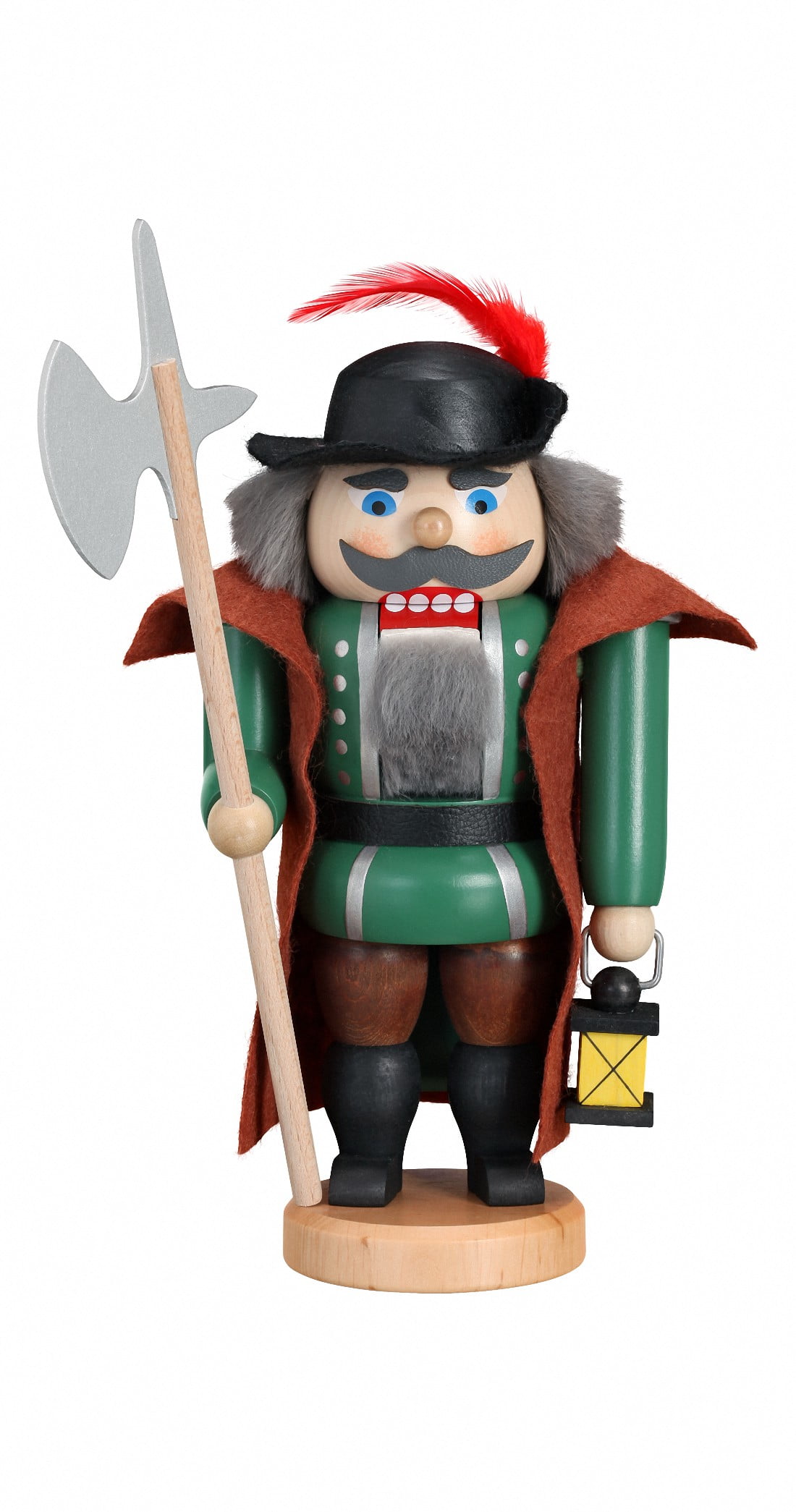 German nutcracker night watchman, height 21 cm / 8 inch, original ...