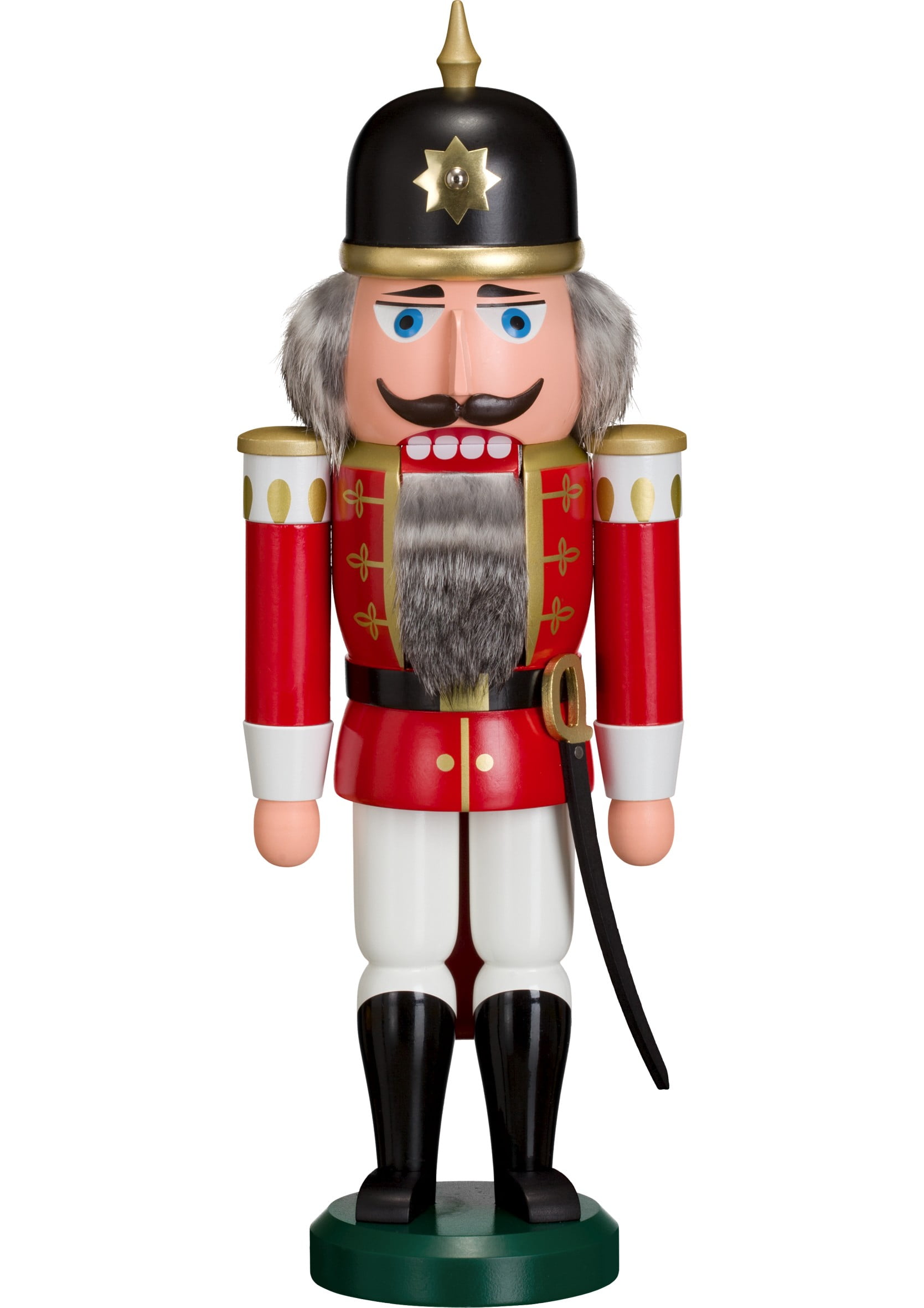 German nutcracker soldier red, height 37 cm / 15 inch, original ...