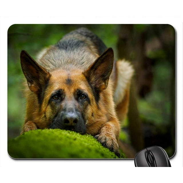 German shepherd Mouse pads Gaming Mouse Pad 9.84x7.87 inches - Walmart.com