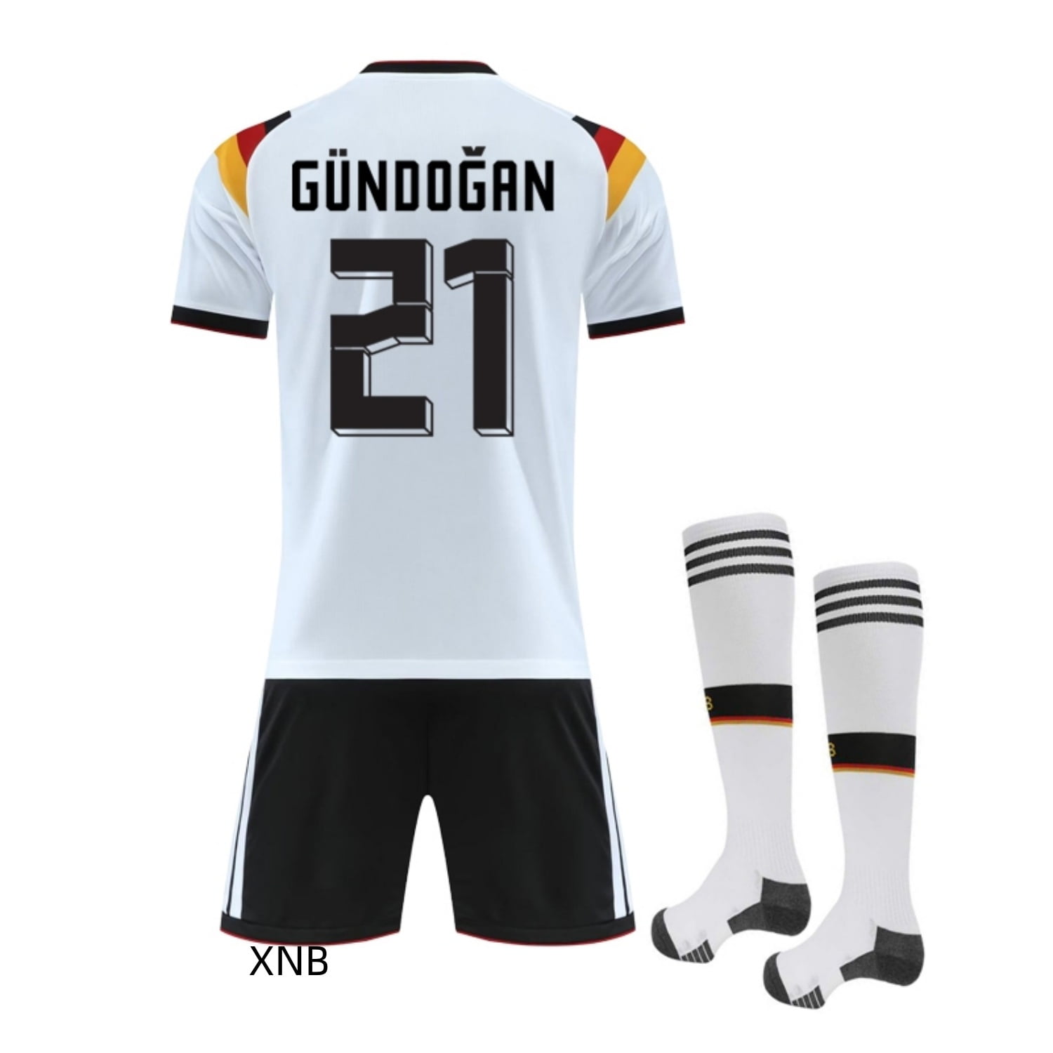 Germany Home Jules Rimet Trophy 2026 #21 Gundogan Soccer Jersey ...
