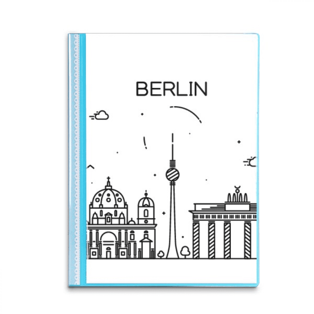 Germany Berlin Landmark Architecture Book Sheet Protectors Portfolio ...