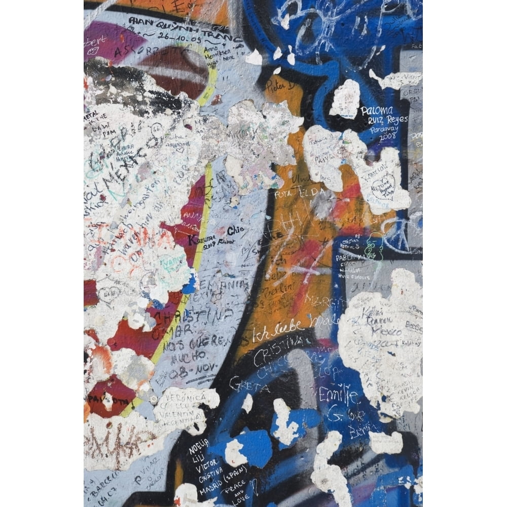 Germany Berlin Wall; Berlin Poster Print - Walmart.com